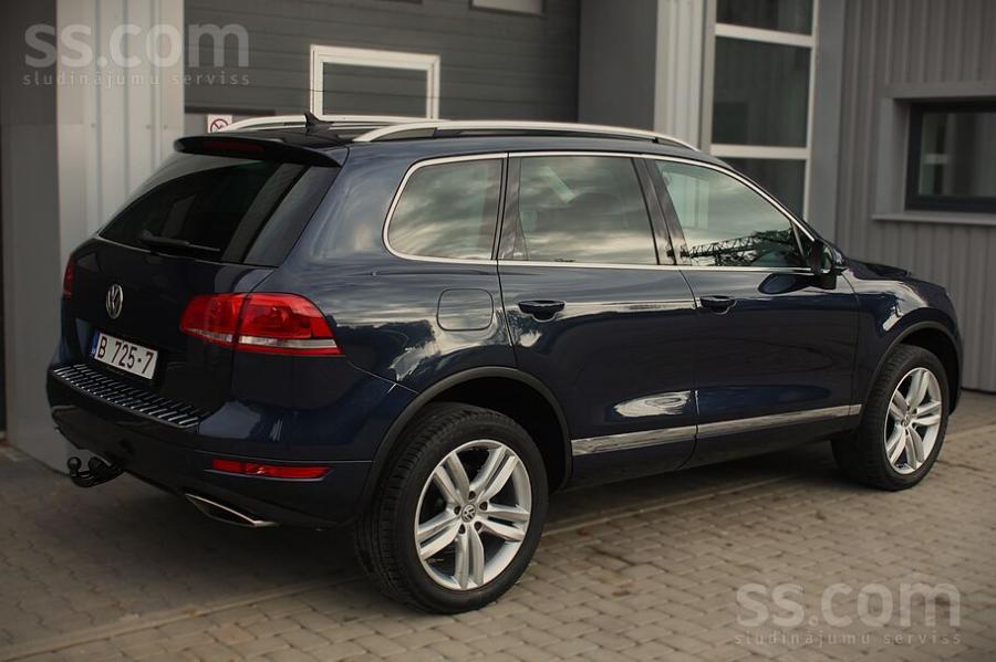 Zils Volkswagen Touareg 2011 Rīga, ar dzinēja tilpumu 3.00 L un nobraukumu 0 tūkst. km par 9390 €, foto 8 vietnē AUTOMOTO.COM.LV