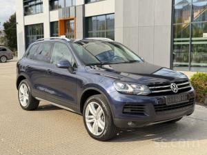 Zils Volkswagen Touareg 2011 Rīga, ar dzinēja tilpumu 3.00 L un nobraukumu 299 tūkst. km par 10999 €, foto 3 vietnē AUTOMOTO.COM.LV