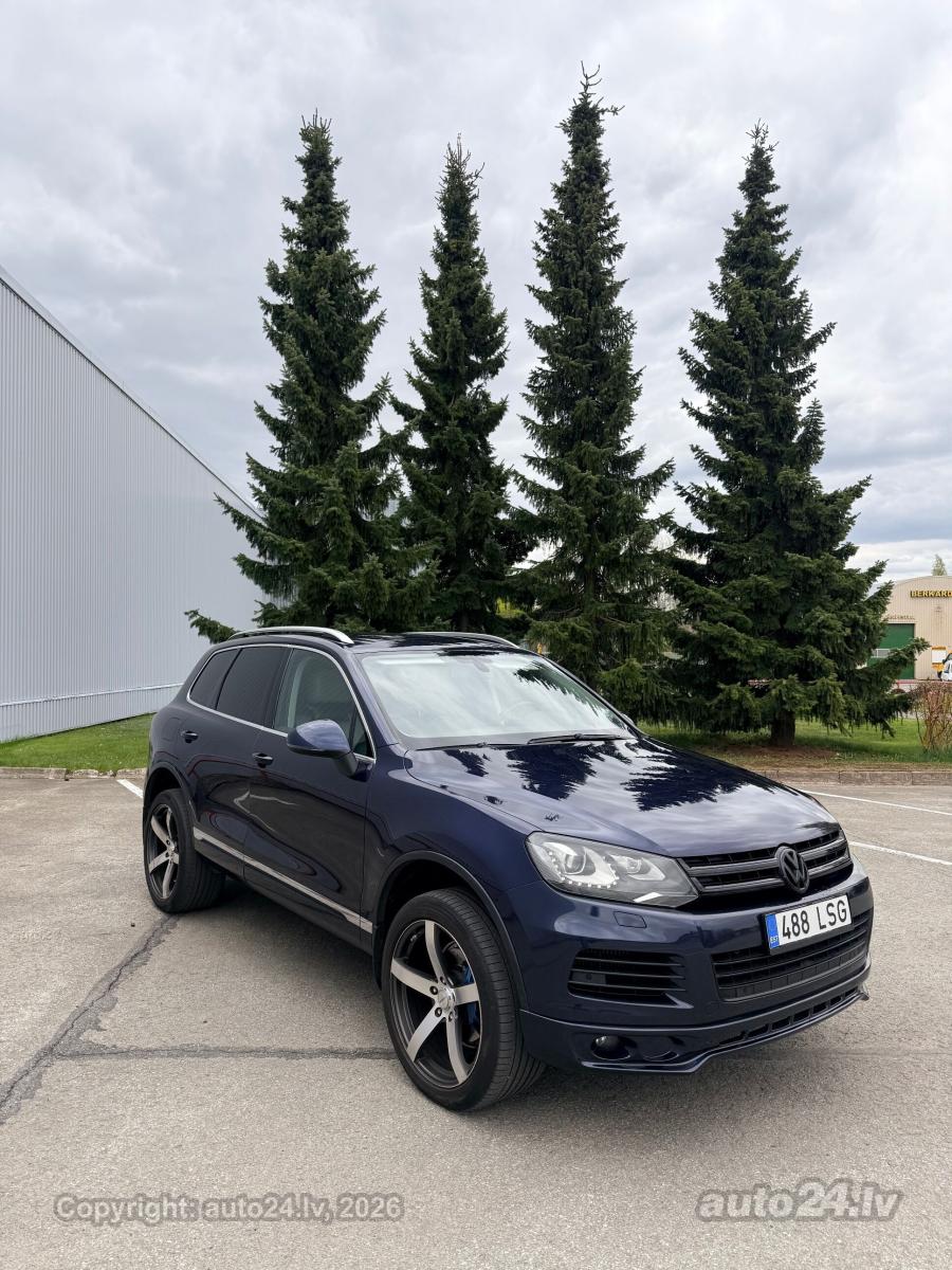 Zils Volkswagen Touareg 2012 Tallina, ar dzinēja tilpumu 3.00 L un nobraukumu 251 tūkst. km par 14000 €, foto 4 vietnē AUTOMOTO.COM.LV