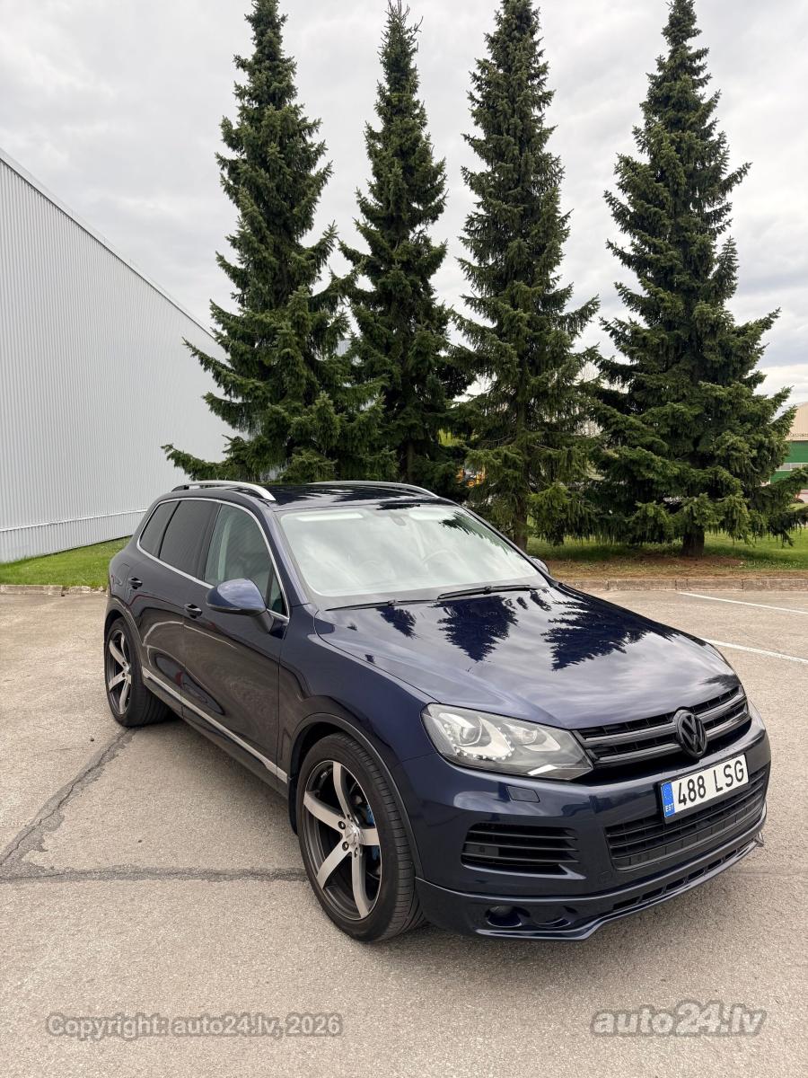 Zils Volkswagen Touareg 2012 Tallina, ar dzinēja tilpumu 3.00 L un nobraukumu 251 tūkst. km par 14000 €, foto 6 vietnē AUTOMOTO.COM.LV
