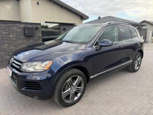 Blue Volkswagen Touareg 2012 in Siauliai, with an engine capacity of 3.60 L and mileage of 245 thousand km for 8500 €, photo 4 on AUTOMOTO.COM.LV