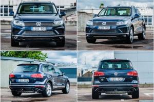 Zils Volkswagen Touareg 2013 Kauņa, ar dzinēja tilpumu 3.00 L un nobraukumu 215 tūkst. km par 12290 €, foto 4 vietnē AUTOMOTO.COM.LV