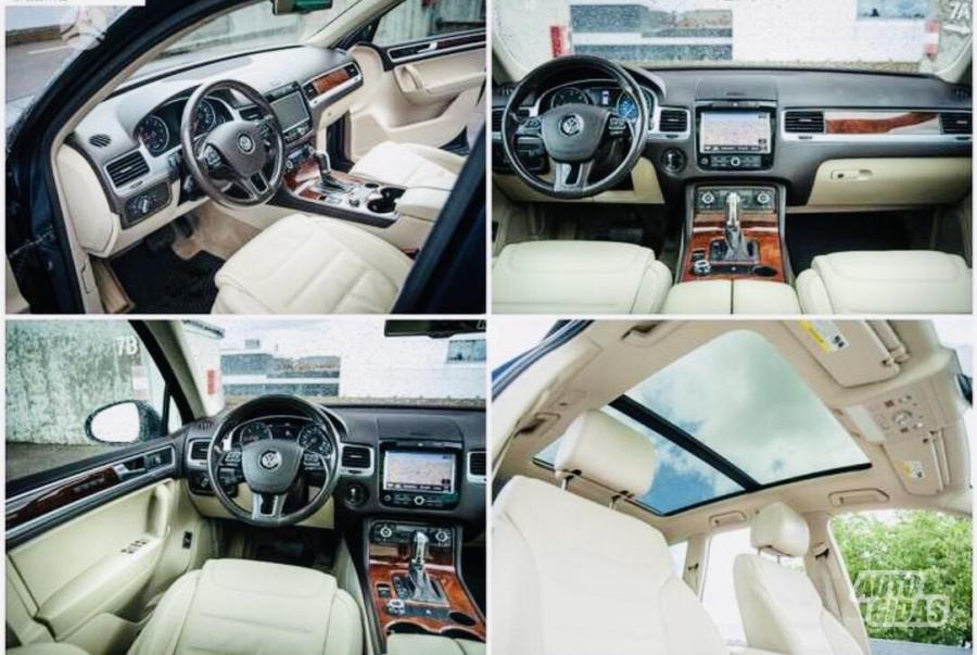 Zils Volkswagen Touareg 2013 Kauņa, ar dzinēja tilpumu 3.00 L un nobraukumu 215 tūkst. km par 12290 €, foto 6 vietnē AUTOMOTO.COM.LV