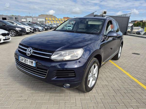 Zils Volkswagen Touareg 2014 Tauragė, ar dzinēja tilpumu 2.97 L un nobraukumu 203 tūkst. km par 11000 €, foto 1 vietnē AUTOMOTO.COM.LV