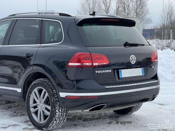 Zils Volkswagen Touareg 2015 Tauragė, ar dzinēja tilpumu 3.00 L un nobraukumu 264 tūkst. km par 15200 €, foto 10 vietnē AUTOMOTO.COM.LV