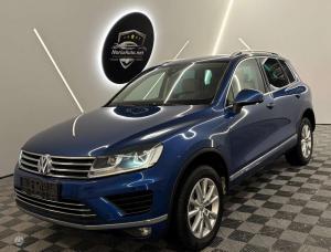 Blue Volkswagen Touareg 2016 in Marijampole, with an engine capacity of 2.97 L and mileage of 305 thousand km for 15450 €, photo 30 on AUTOMOTO.COM.LV