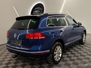 Blue Volkswagen Touareg 2016 in Marijampole, with an engine capacity of 2.97 L and mileage of 305 thousand km for 15450 €, photo 35 on AUTOMOTO.COM.LV