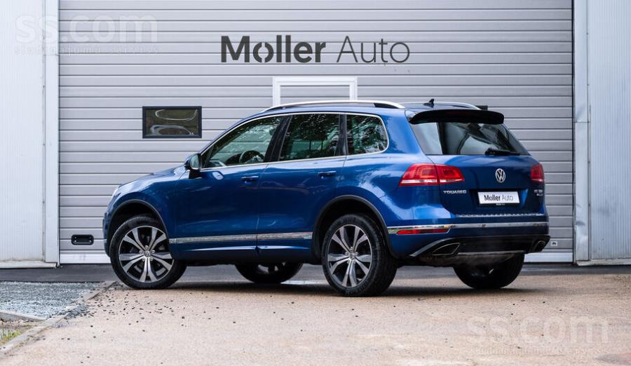 Zils Volkswagen Touareg 2017 Jelgava, ar dzinēja tilpumu 3.00 L un nobraukumu 165 tūkst. km par 4000 €, foto 3 vietnē AUTOMOTO.COM.LV