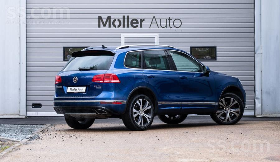 Zils Volkswagen Touareg 2017 Jelgava, ar dzinēja tilpumu 3.00 L un nobraukumu 165 tūkst. km par 4000 €, foto 4 vietnē AUTOMOTO.COM.LV