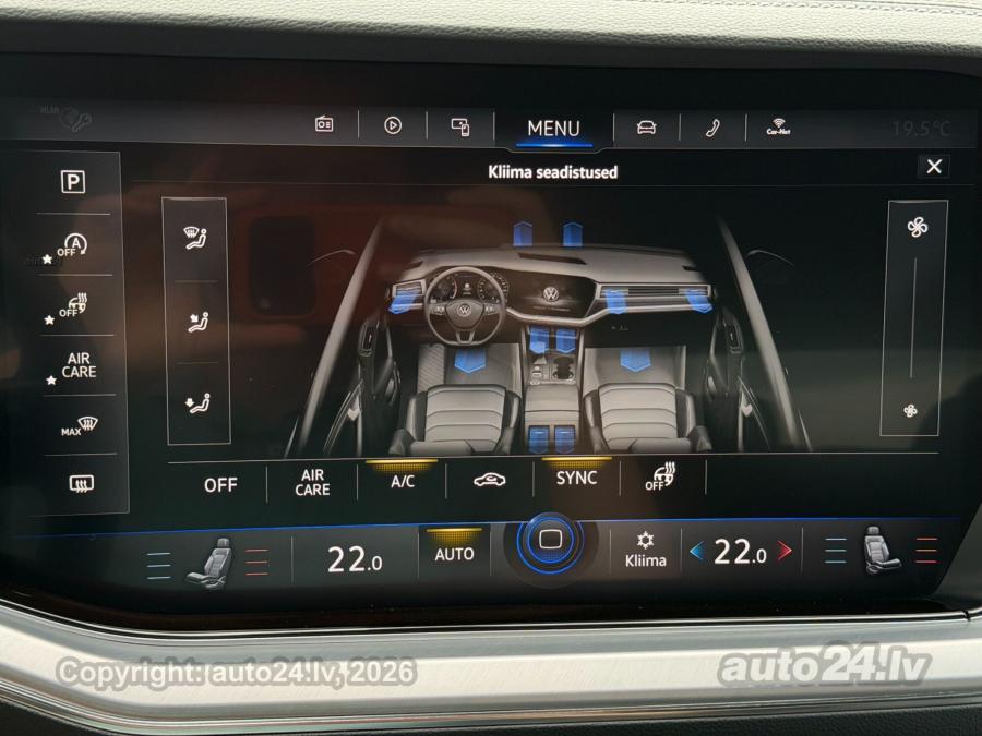 Zils Volkswagen Touareg 2018 Pērnava, ar dzinēja tilpumu 3.00 L un nobraukumu 117 tūkst. km par 37900 €, foto 14 vietnē AUTOMOTO.COM.LV