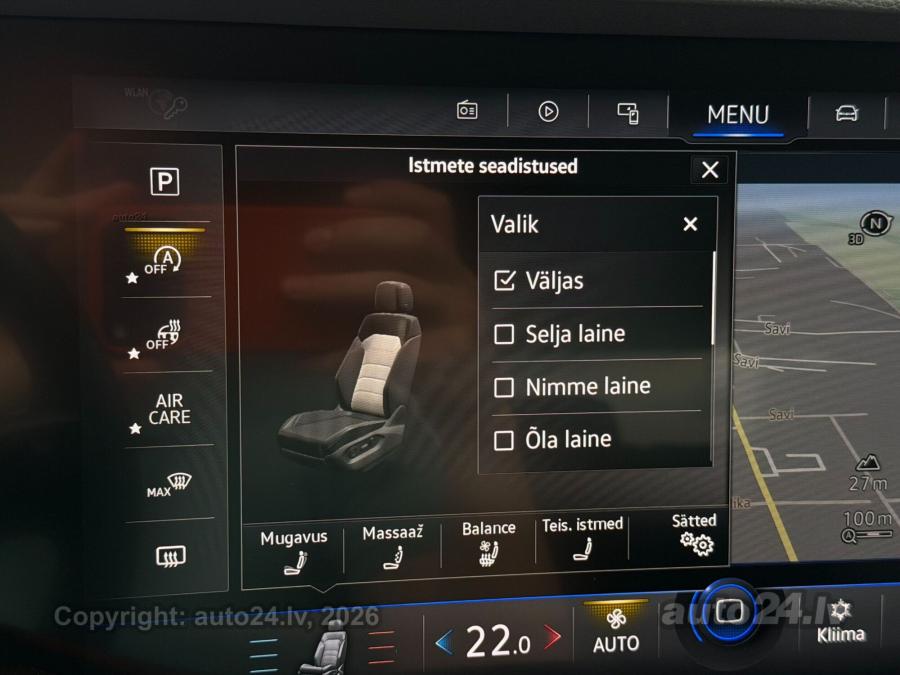 Zils Volkswagen Touareg 2018 Pērnava, ar dzinēja tilpumu 3.00 L un nobraukumu 117 tūkst. km par 37900 €, foto 17 vietnē AUTOMOTO.COM.LV