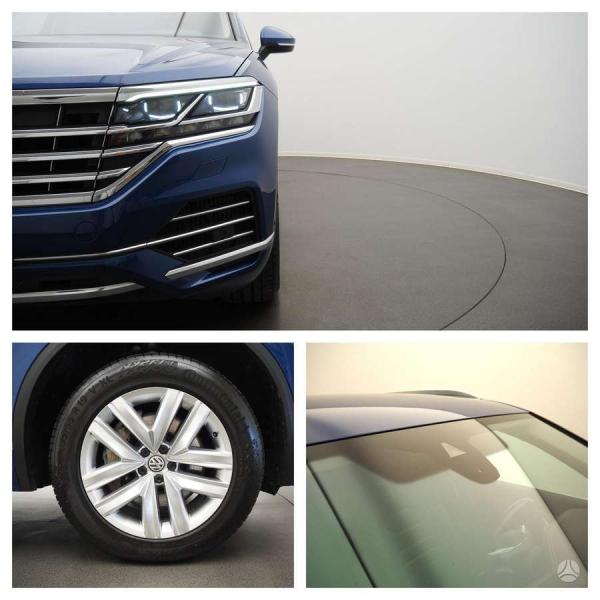 Blue Volkswagen Touareg 2019 in Vilnius, with an engine capacity of 2.97 L and mileage of 100 thousand km for 37000 €, photo 8 on AUTOMOTO.COM.LV