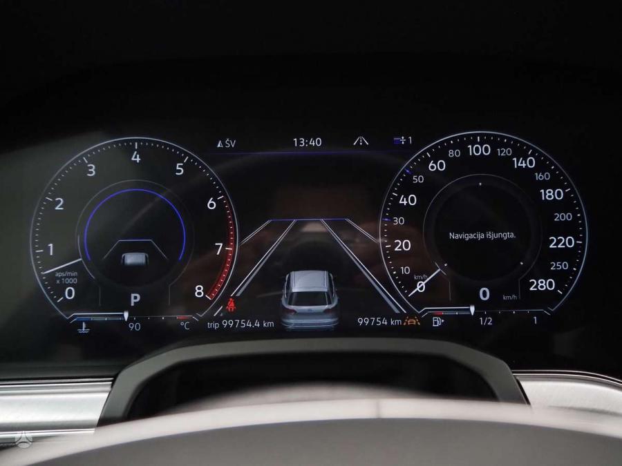 Blue Volkswagen Touareg 2019 in Vilnius, with an engine capacity of 2.97 L and mileage of 100 thousand km for 37000 €, photo 21 on AUTOMOTO.COM.LV