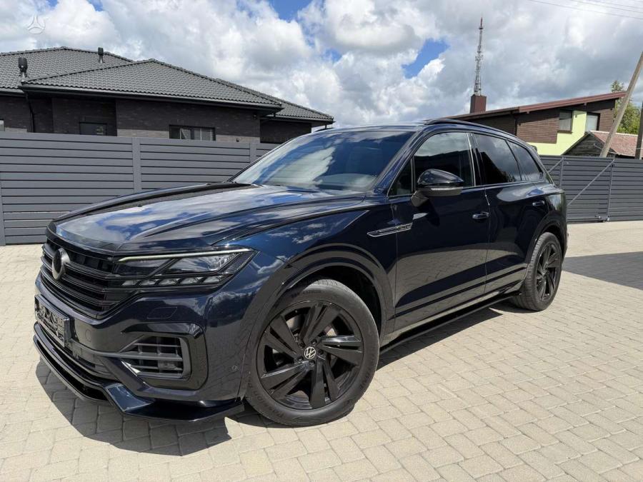 Zils Volkswagen Touareg 2020 Telšiai, ar dzinēja tilpumu 2.97 L un nobraukumu 282 tūkst. km par 30750 €, foto 7 vietnē AUTOMOTO.COM.LV