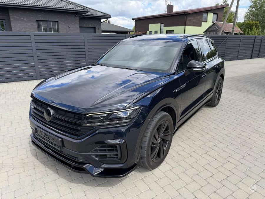 Zils Volkswagen Touareg 2020 Telšiai, ar dzinēja tilpumu 2.97 L un nobraukumu 282 tūkst. km par 30750 €, foto 19 vietnē AUTOMOTO.COM.LV