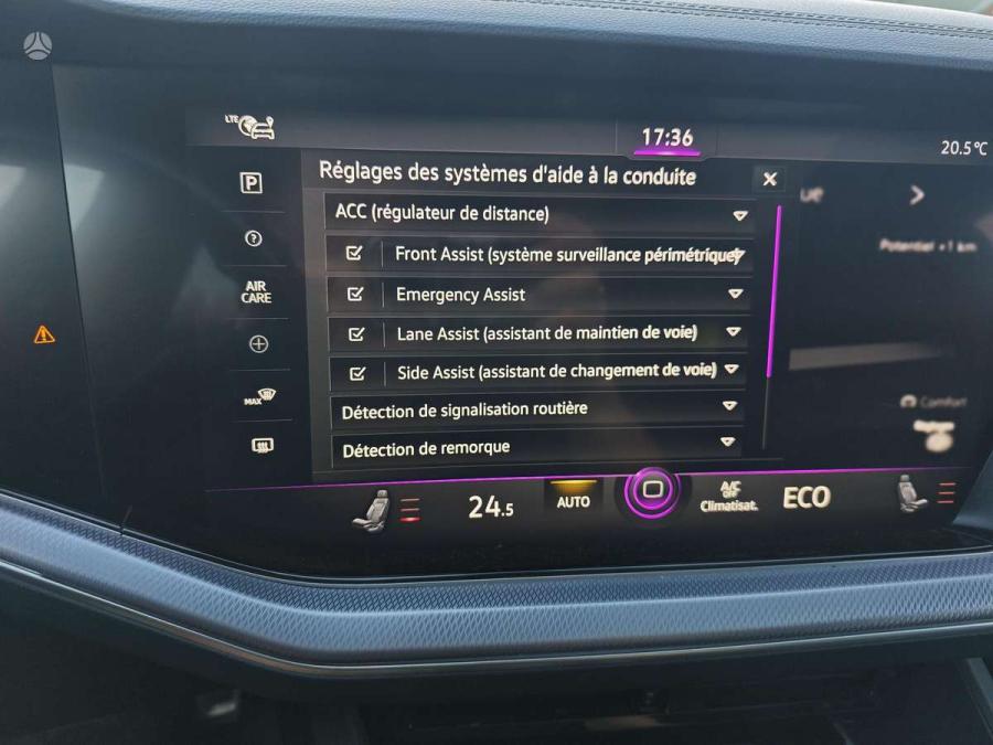 Zils Volkswagen Touareg 2020 Telšiai, ar dzinēja tilpumu 2.97 L un nobraukumu 182 tūkst. km par 27800 €, foto 83 vietnē AUTOMOTO.COM.LV