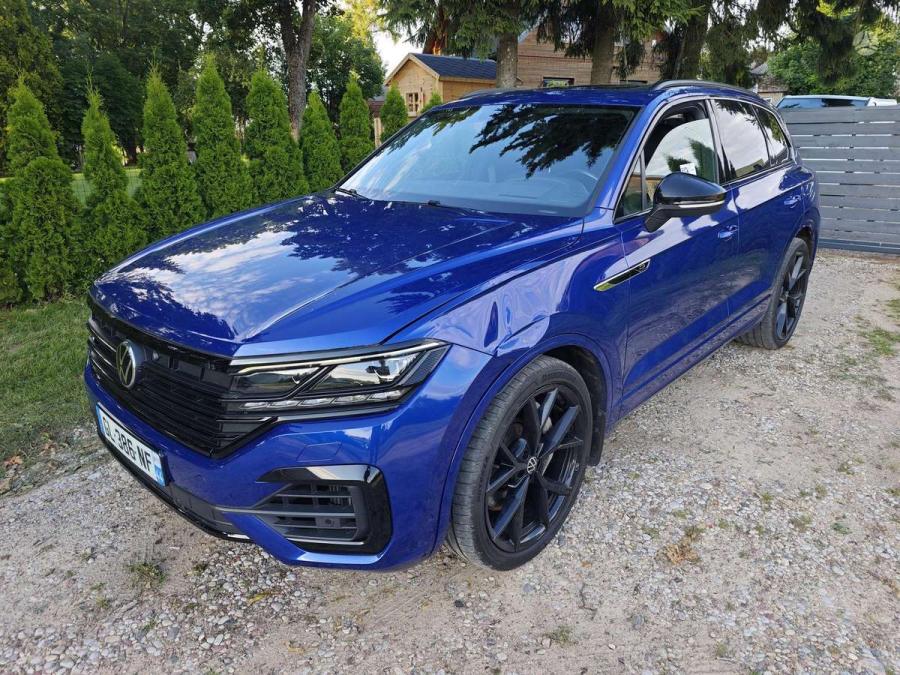 Zils Volkswagen Touareg 2020 Telšiai, ar dzinēja tilpumu 2.97 L un nobraukumu 182 tūkst. km par 27800 €, foto 1 vietnē AUTOMOTO.COM.LV