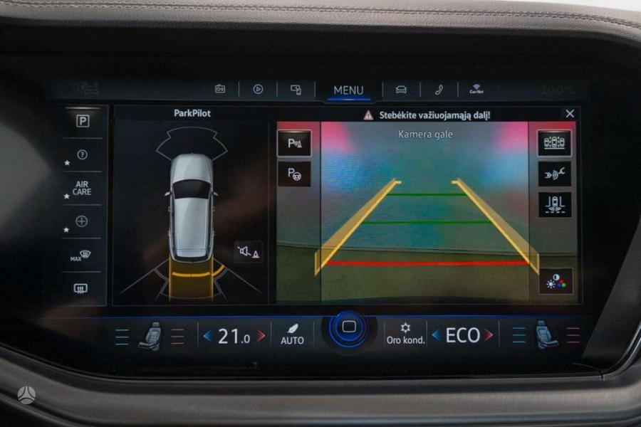 Zils Volkswagen Touareg 2021 Viļņa, ar dzinēja tilpumu 3.00 L un nobraukumu 124 tūkst. km par 43500 €, foto 14 vietnē AUTOMOTO.COM.LV