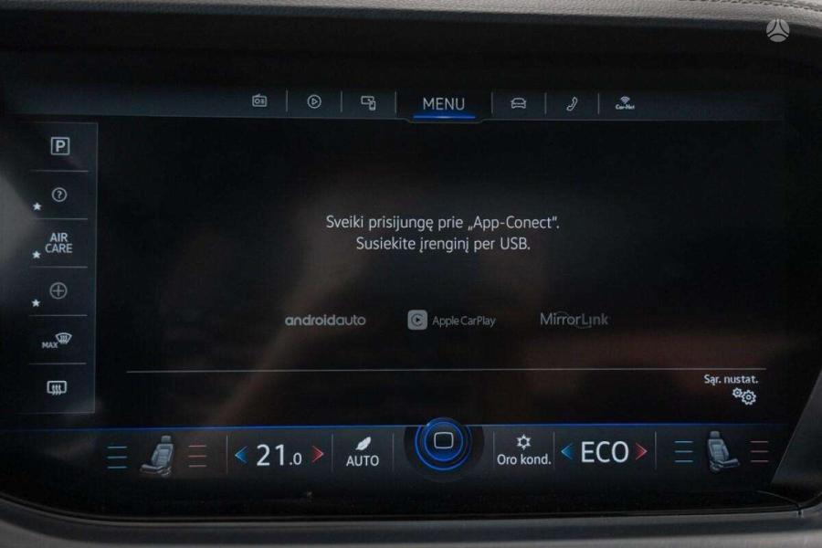 Blue Volkswagen Touareg 2021 in Vilnius, with an engine capacity of 3.00 L and mileage of 124 thousand km for 42300 €, photo 16 on AUTOMOTO.COM.LV