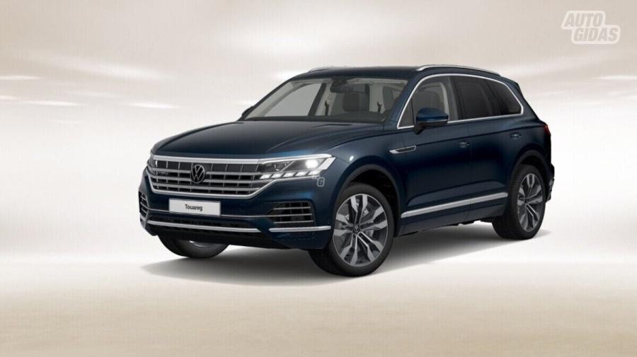 Zils Volkswagen Touareg 2022 Viļņa, ar dzinēja tilpumu 3.00 L un nobraukumu 76 tūkst. km par 49950 €, foto 1 vietnē AUTOMOTO.COM.LV