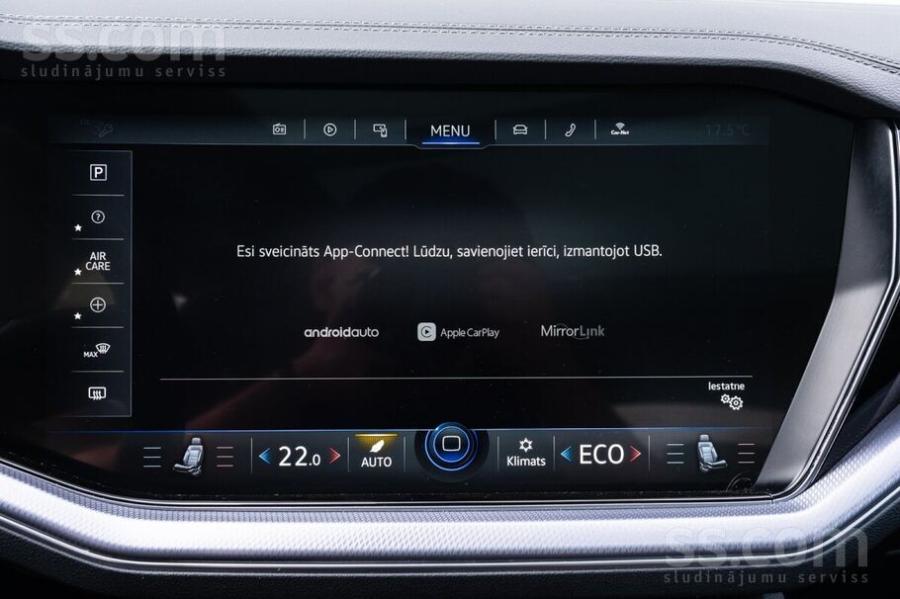 Zils Volkswagen Touareg 2022 Rīga, ar dzinēja tilpumu 3.00 L un nobraukumu 134 tūkst. km par 45900 €, foto 14 vietnē AUTOMOTO.COM.LV