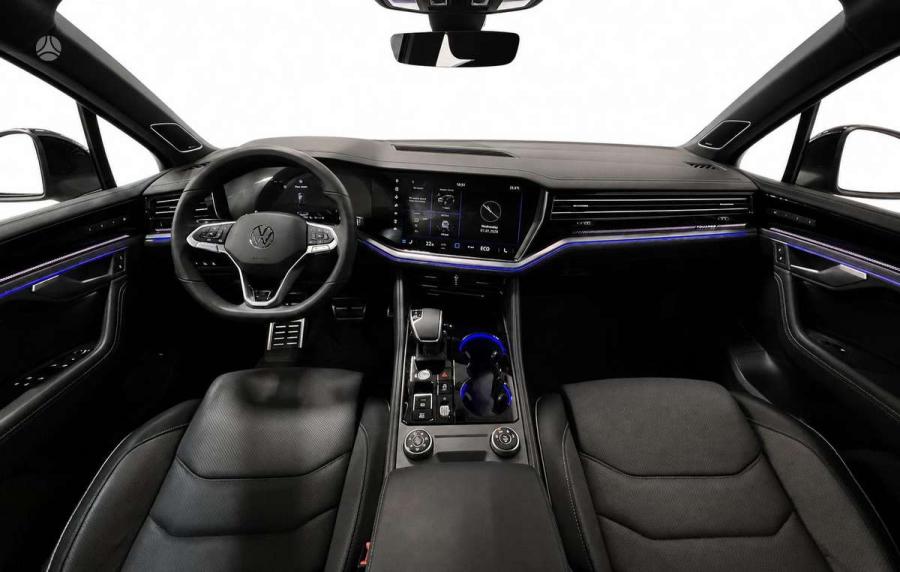 Zils Volkswagen Touareg 2024 Kauņa, ar dzinēja tilpumu 2.97 L un nobraukumu 38 tūkst. km par 67600 €, foto 6 vietnē AUTOMOTO.COM.LV