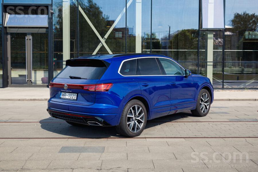 Zils Volkswagen Touareg 2025 Rīga, ar dzinēja tilpumu 3.00 L un nobraukumu 19 tūkst. km par 71950 €, foto 5 vietnē AUTOMOTO.COM.LV