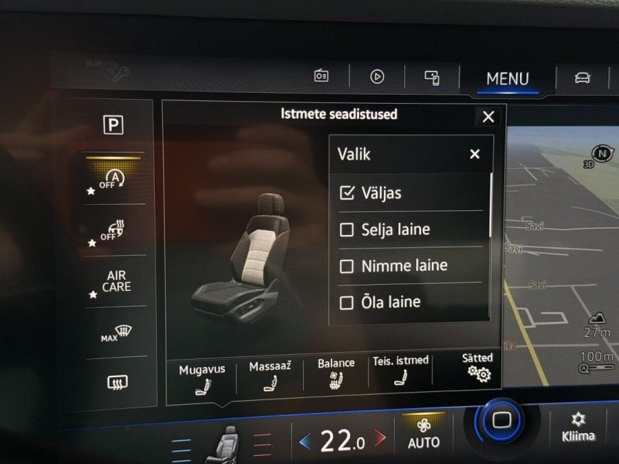 Zils Volkswagen Touareg 2018 Pērnava, ar dzinēja tilpumu 3.00 L un nobraukumu 117 tūkst. km par 37200 €, foto 17 vietnē AUTOMOTO.COM.LV