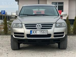 Brūns Volkswagen Touareg 2005 Jelgava, ar dzinēja tilpumu 3.00 L un nobraukumu 0 tūkst. km par 4100 €, foto 3 vietnē AUTOMOTO.COM.LV