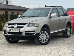 Brūns Volkswagen Touareg 2005 Jelgava, ar dzinēja tilpumu 3.00 L un nobraukumu 0 tūkst. km par 4100 €, foto 4 vietnē AUTOMOTO.COM.LV