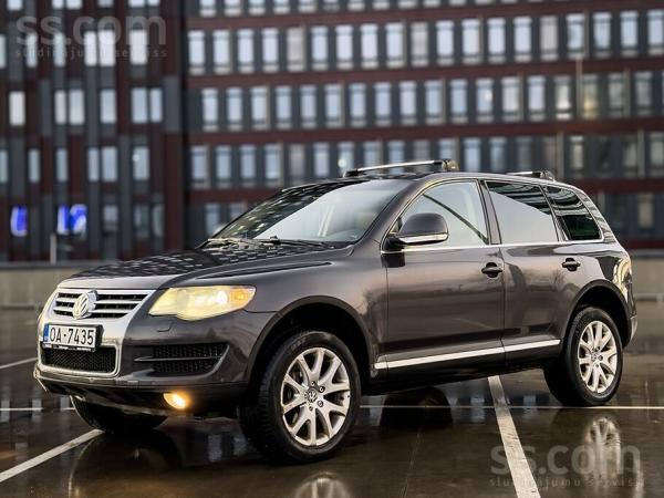 Brūns Volkswagen Touareg 2008 Rīga, ar dzinēja tilpumu 3.00 L un nobraukumu 397 tūkst. km par 3950 €, foto 2 vietnē AUTOMOTO.COM.LV