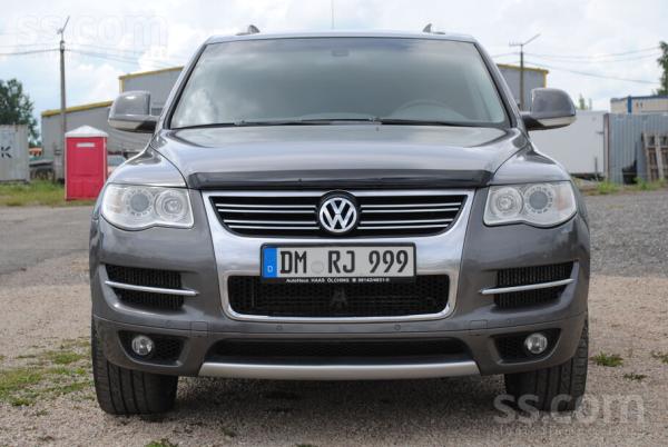 Brūns Volkswagen Touareg 2009 Rīga, ar dzinēja tilpumu 3.00 L un nobraukumu 231 tūkst. km par 7990 €, foto 5 vietnē AUTOMOTO.COM.LV
