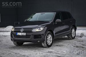 Brūns Volkswagen Touareg 2010 Rīga, ar dzinēja tilpumu 3.00 L un nobraukumu 0 tūkst. km par 12500 €, foto  vietnē AUTOMOTO.COM.LV
