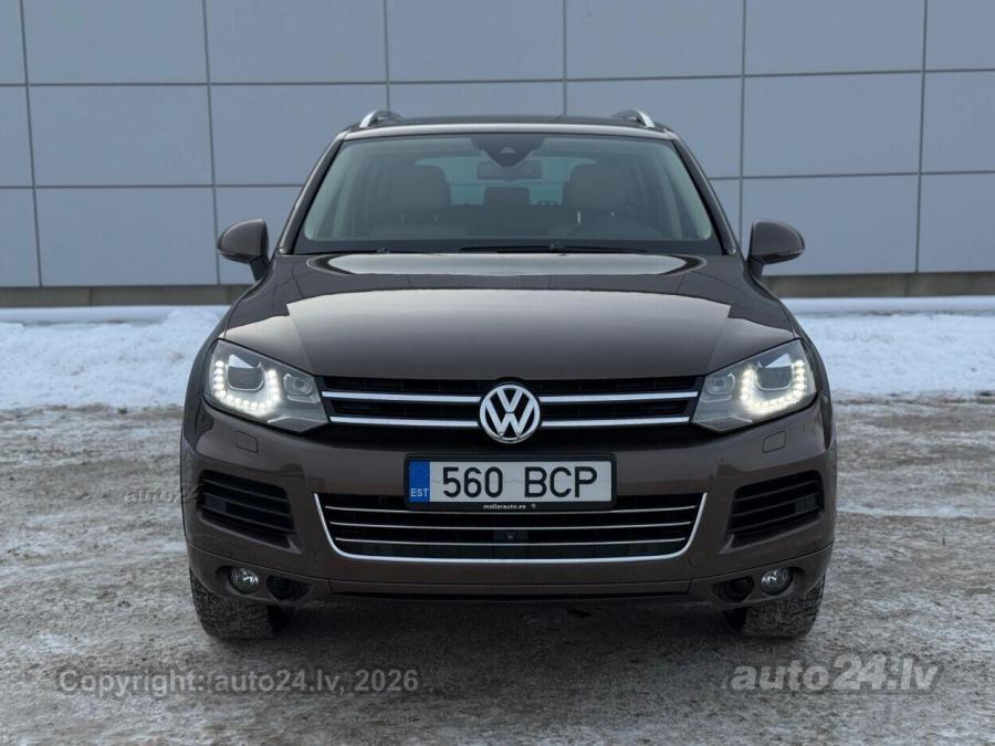 Brūns Volkswagen Touareg 2010 Tartu, ar dzinēja tilpumu 3.00 L un nobraukumu 239 tūkst. km par 9500 €, foto 2 vietnē AUTOMOTO.COM.LV