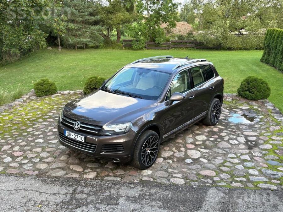 Brūns Volkswagen Touareg 2010 Saldus, ar dzinēja tilpumu 3.00 L un nobraukumu 255 tūkst. km par 9650 €, foto 23 vietnē AUTOMOTO.COM.LV