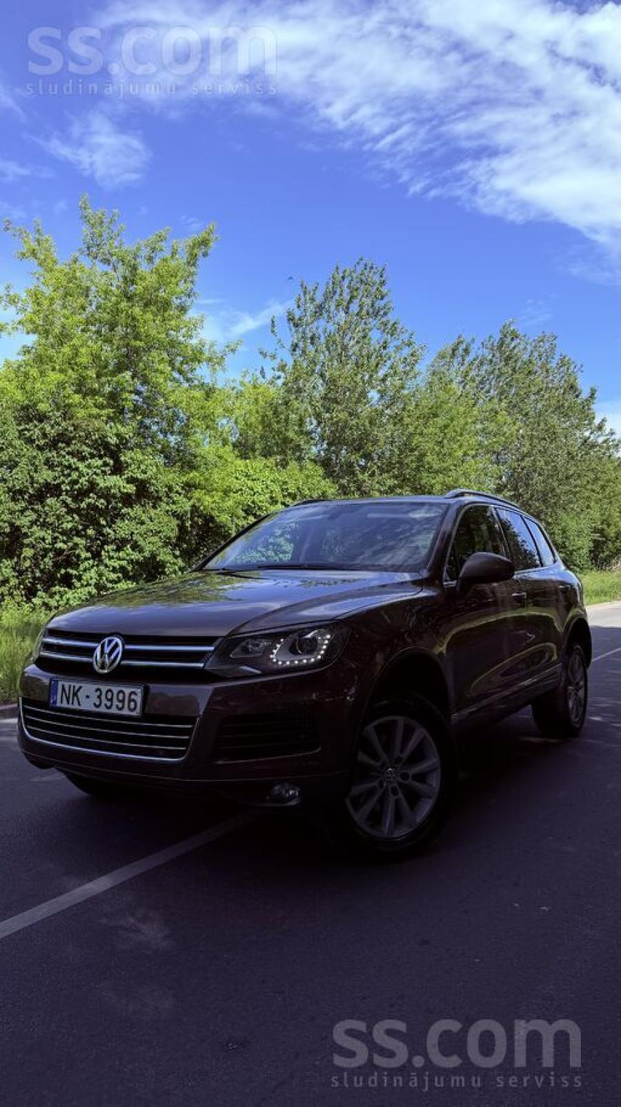 Brūns Volkswagen Touareg 2011 Rīga, ar dzinēja tilpumu 3.00 L un nobraukumu 498 tūkst. km par 8250 €, foto 7 vietnē AUTOMOTO.COM.LV