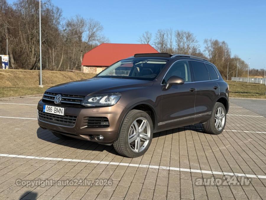 Brūns Volkswagen Touareg 2011 Tartu, ar dzinēja tilpumu 3.00 L un nobraukumu 356 tūkst. km par 11000 €, foto 1 vietnē AUTOMOTO.COM.LV