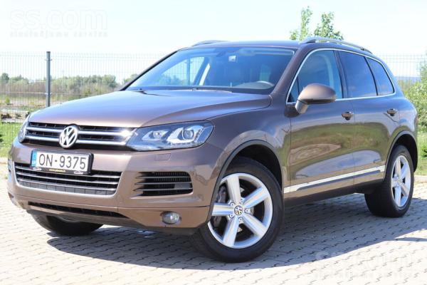 Brūns Volkswagen Touareg 2011 Rīga, ar dzinēja tilpumu 3.00 L un nobraukumu 282 tūkst. km par 9200 €, foto 4 vietnē AUTOMOTO.COM.LV