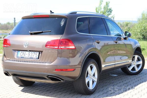 Brūns Volkswagen Touareg 2011 Rīga, ar dzinēja tilpumu 3.00 L un nobraukumu 282 tūkst. km par 9200 €, foto 7 vietnē AUTOMOTO.COM.LV