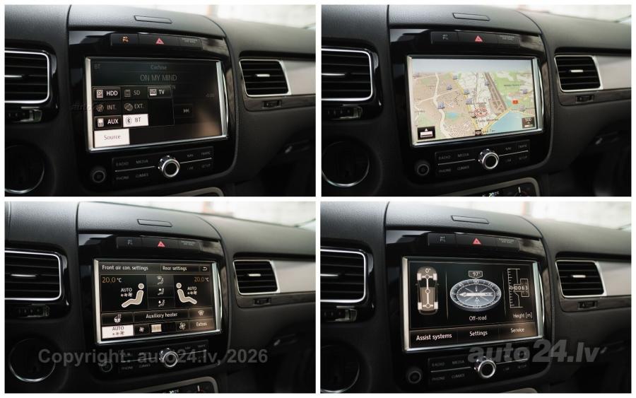 Brown Volkswagen Touareg 2011 in Tallinn, with an engine capacity of 4.20 L and mileage of 242 thousand km for 10999 €, photo 16 on AUTOMOTO.COM.LV