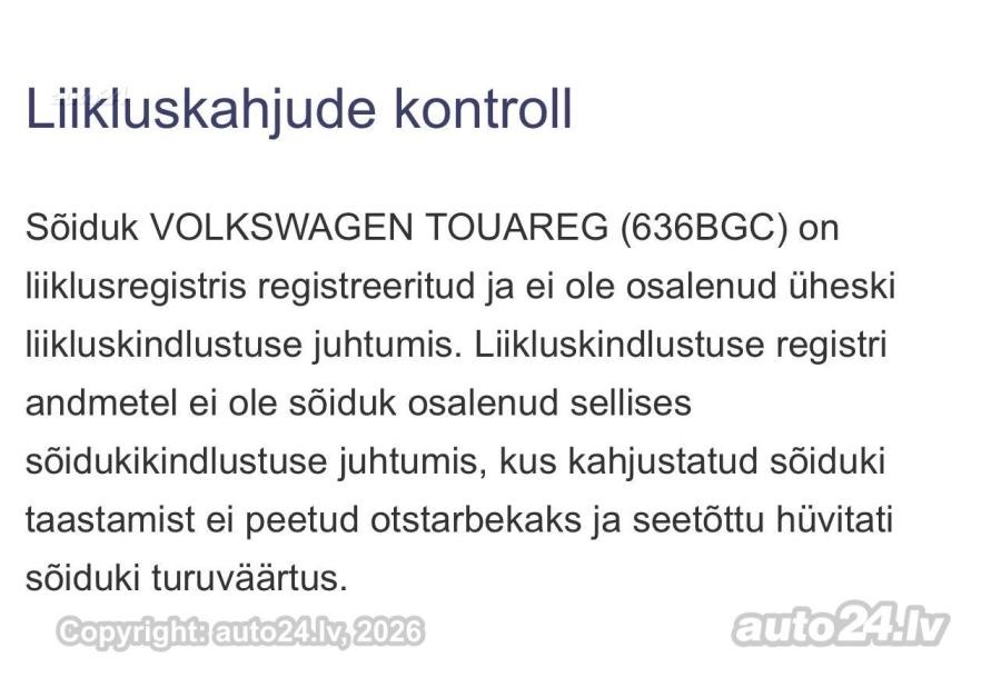 Коричневый Фольксваген Туарег 2012 в Тарту, объемом двигателя 3.00 л и пробегом 220 тыс. км за 10990 €, фото 26 на AUTOMOTO.COM.LV