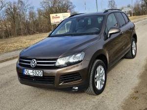 Brūns Volkswagen Touareg 2012 Jēkabpils, ar dzinēja tilpumu 3.00 L un nobraukumu 290 tūkst. km par 12990 €, foto  vietnē AUTOMOTO.COM.LV