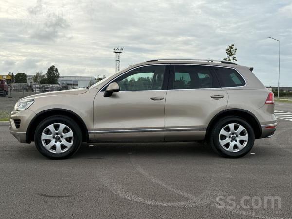 Brūns Volkswagen Touareg 2017 Liepāja, ar dzinēja tilpumu 3.00 L un nobraukumu 345 tūkst. km par 12900 €, foto 7 vietnē AUTOMOTO.COM.LV