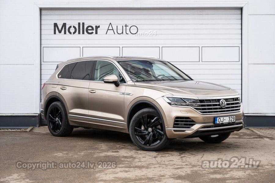 Brūns Volkswagen Touareg 2018 Rīga, ar dzinēja tilpumu 3.00 L un nobraukumu 194 tūkst. km par 31500 €, foto 2 vietnē AUTOMOTO.COM.LV