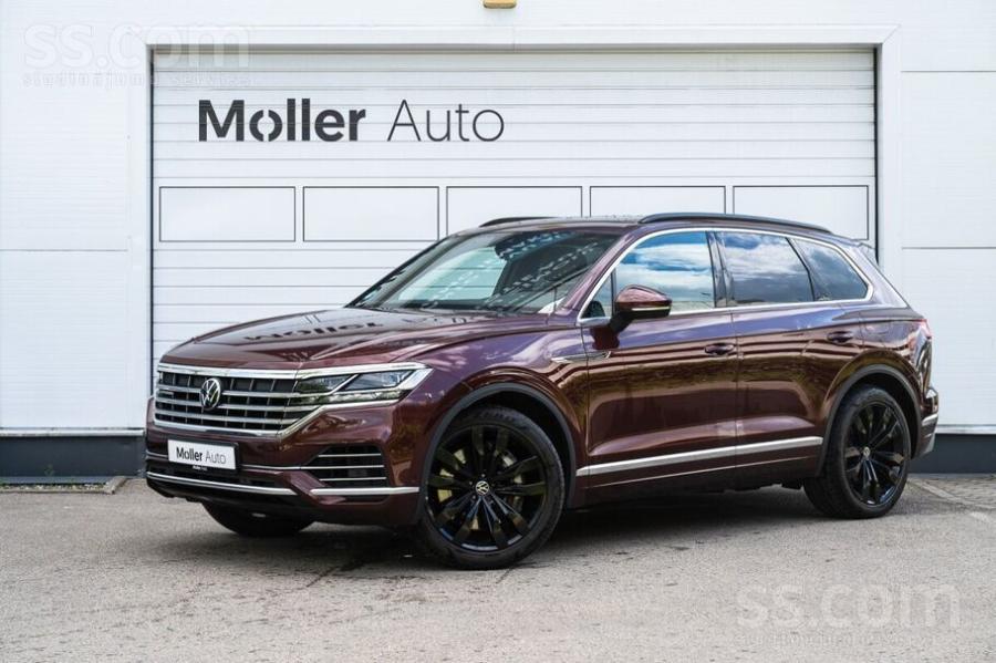 Brūns Volkswagen Touareg 2022 Rīga, ar dzinēja tilpumu 3.00 L un nobraukumu 75 tūkst. km par 43750 €, foto 1 vietnē AUTOMOTO.COM.LV
