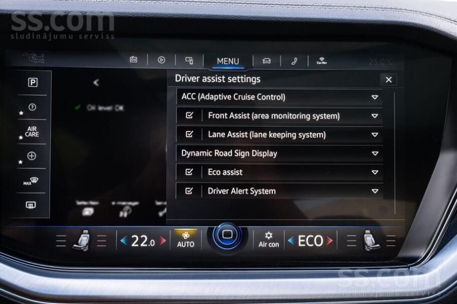 Brūns Volkswagen Touareg 2022 Rīga, ar dzinēja tilpumu 3.00 L un nobraukumu 75 tūkst. km par 43750 €, foto 13 vietnē AUTOMOTO.COM.LV