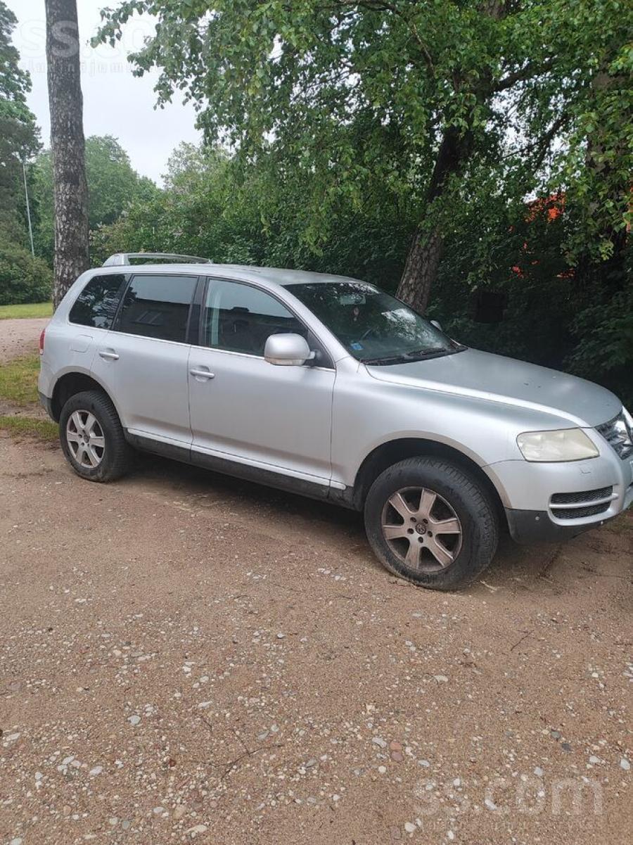 Volkswagen Touareg 2004 Ventspils, ar dzinēja tilpumu 2.50 L un nobraukumu 259 tūkst. km par 1500 €, foto 1 vietnē AUTOMOTO.COM.LV