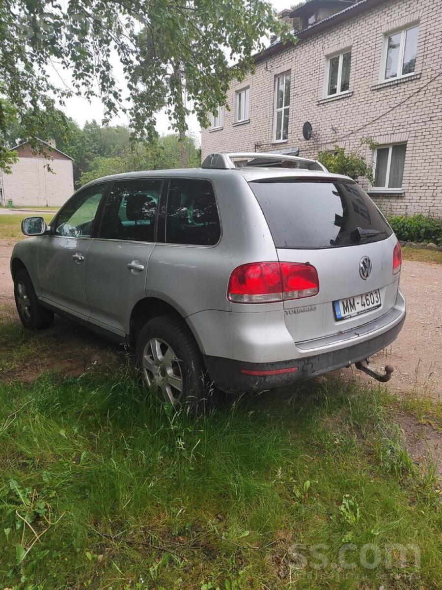 Volkswagen Touareg 2004 Ventspils, ar dzinēja tilpumu 2.50 L un nobraukumu 259 tūkst. km par 1500 €, foto 4 vietnē AUTOMOTO.COM.LV