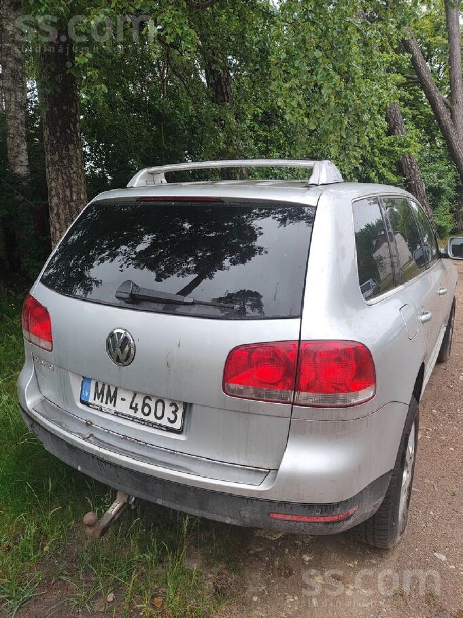 Volkswagen Touareg 2004 Ventspils, ar dzinēja tilpumu 2.50 L un nobraukumu 259 tūkst. km par 1500 €, foto 6 vietnē AUTOMOTO.COM.LV