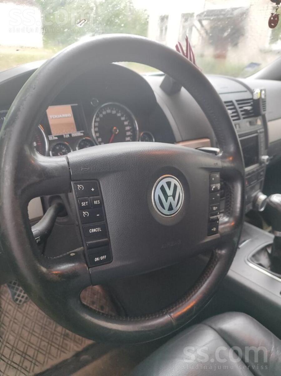 Volkswagen Touareg 2004 Ventspils, ar dzinēja tilpumu 2.50 L un nobraukumu 259 tūkst. km par 1500 €, foto 8 vietnē AUTOMOTO.COM.LV